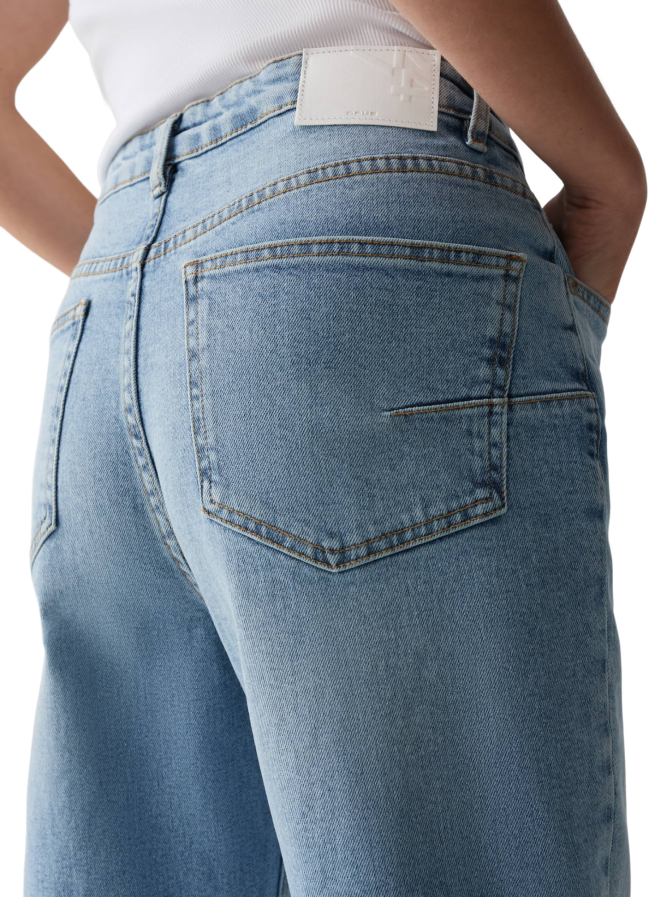 Boyfriend-Fit Jeans Lani Turn Up | 70228-light relaxing blue | 36 L26 ...